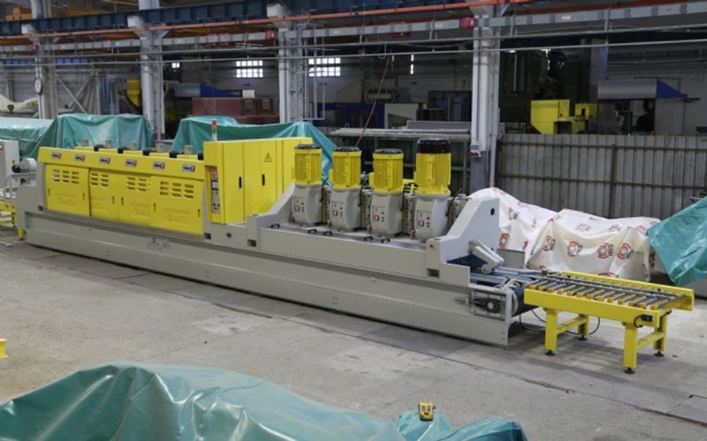 OMCM AUTOMATIC MARBLE CALIBRATING AND POLISHING MACHINES