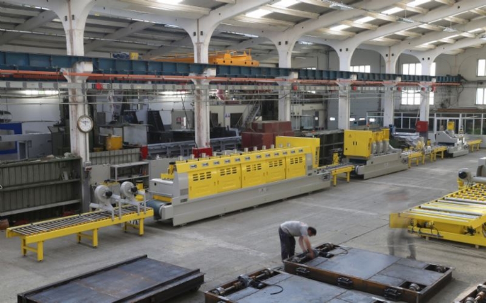 OMCM AUTOMATIC MARBLE CALIBRATING AND POLISHING MACHINES