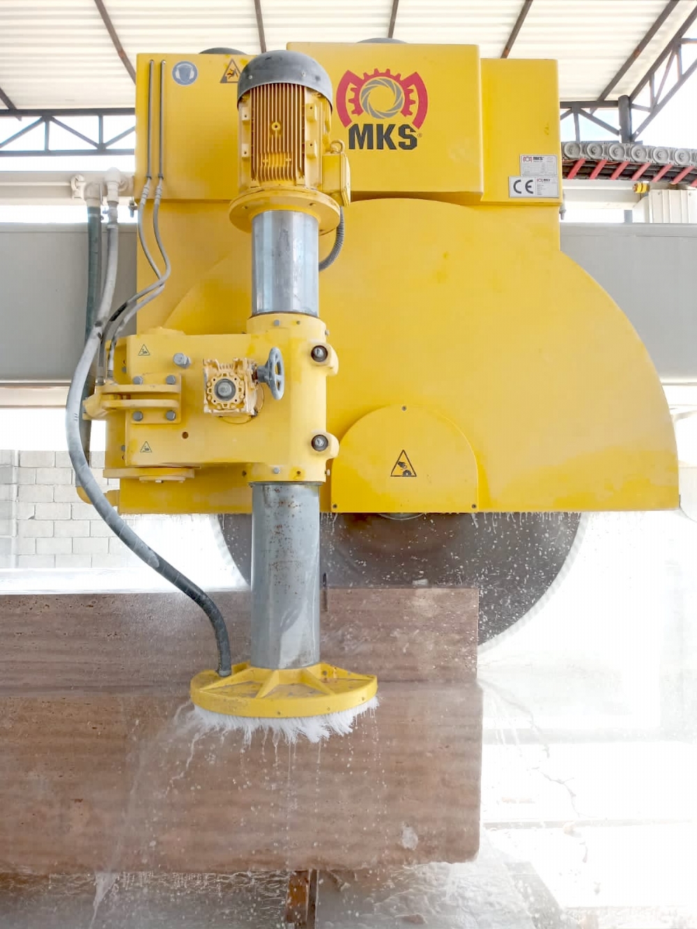 Block Cutter ST 1800 | MKS Machinery Marble Granite Travertine Cutting ...